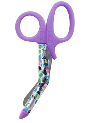 Utility Scissors - Scandinavian Leaves - Lilac – Funky Nurse