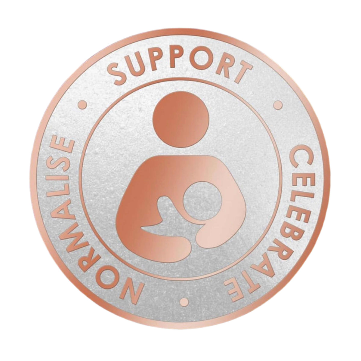 Normalise Breast Feeding Pin Badge – Funky Nurse